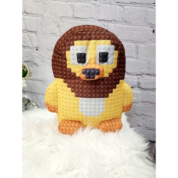 Nanco | Toys | Nanco Pixel Block Lion Stuffed Plush Toy Minecraft Lego ...